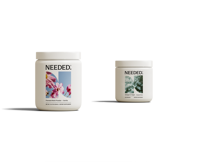 Prenatal Multivitamin Supplement with DHA – needed.